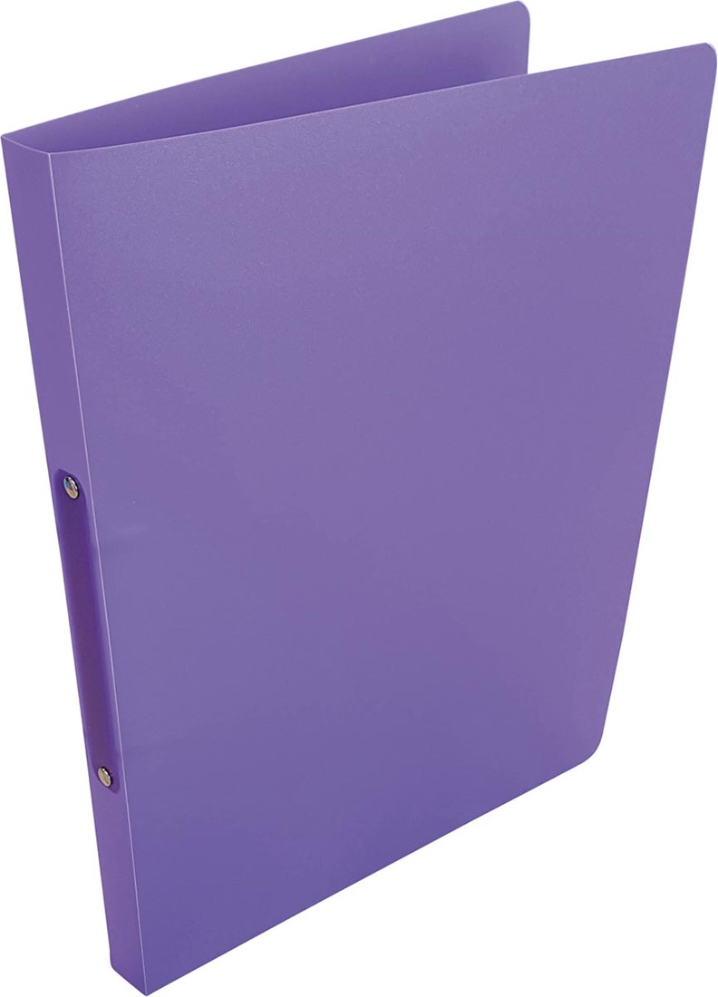 Alpha ringmap, voor ft A4, uit PP, 2 ringen van 16 mm, paars bij VindiQ ...