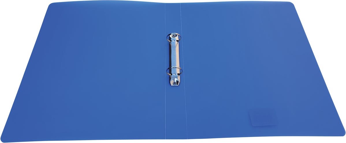 Alpha ringmap, voor ft A4, uit PP, 2 ringen van 25 mm, transparant ...