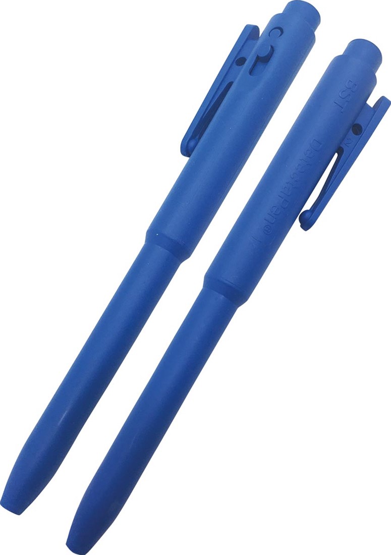 BST stylo bille détectable J800, industrie alimentaire, bleu, boîte de ...