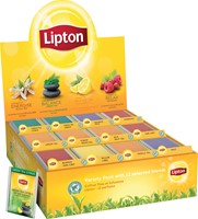 Lipton Variety Pack, 12 gouts, display de 180 sachets bij VindiQ Office