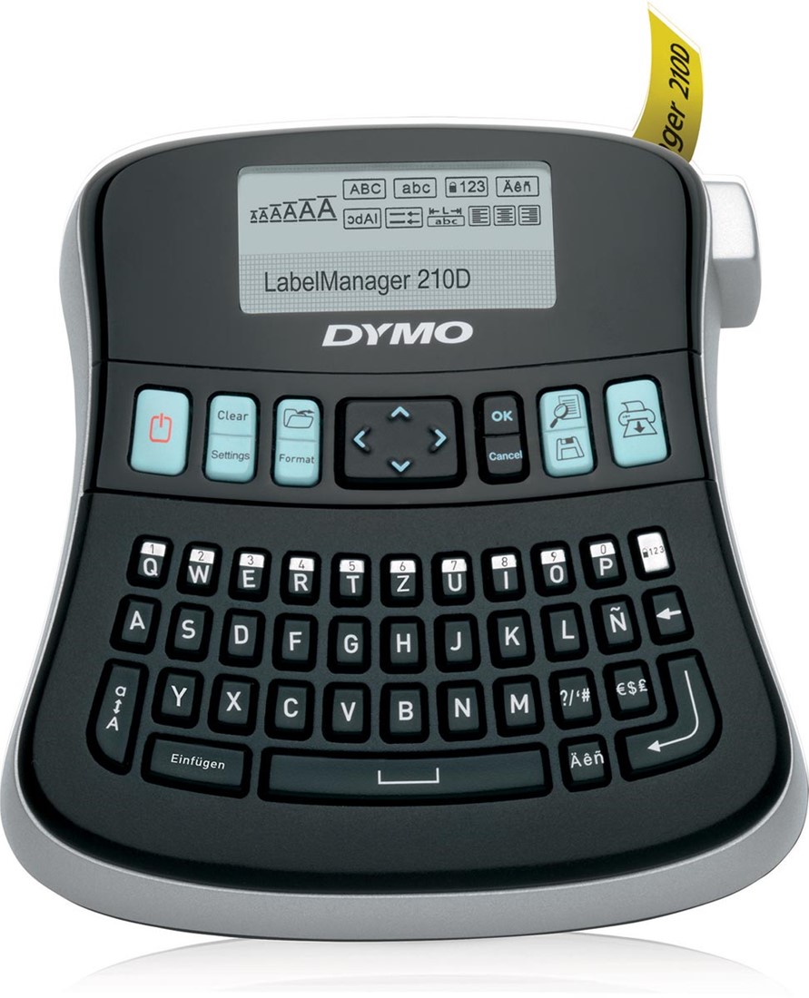 Dymo beletteringsysteem LabelManager 210D+, azerty bij VindiQ Office
