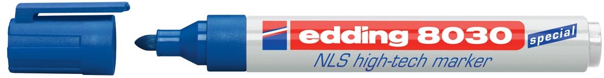 Edding NLS High-Tech marker e-8030 blauw bij VindiQ Office