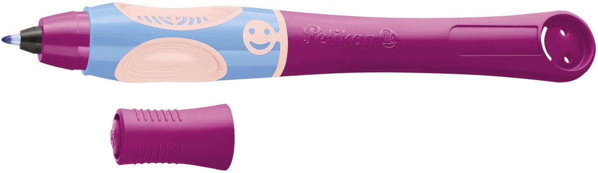 Pelikan Griffix roller, op blister, voor linkshandigen, paars - blauw ...