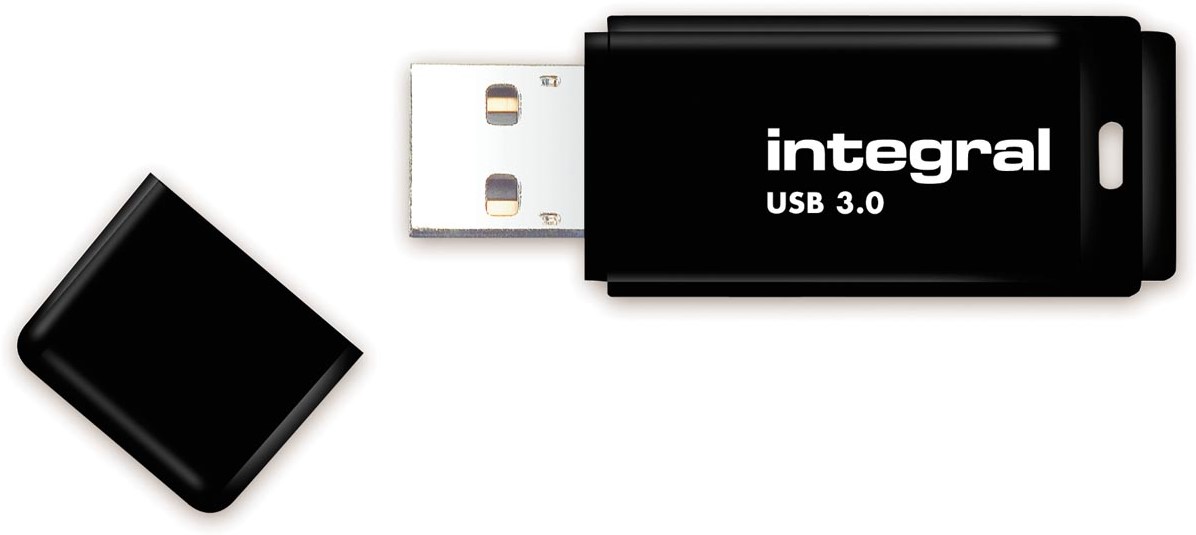 Integral USB stick 3.0 Black, 1 TB, zwart bij VindiQ Office