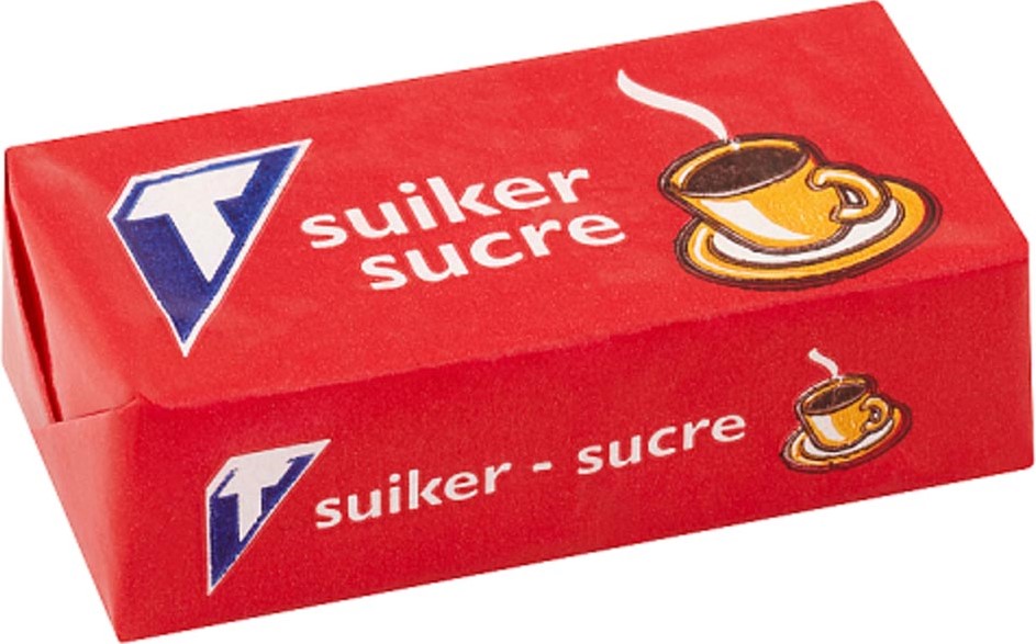 Tirlemont morceaux de sucre 2 x 2,5 g, boîte de 1000 pièces bij VindiQ ...