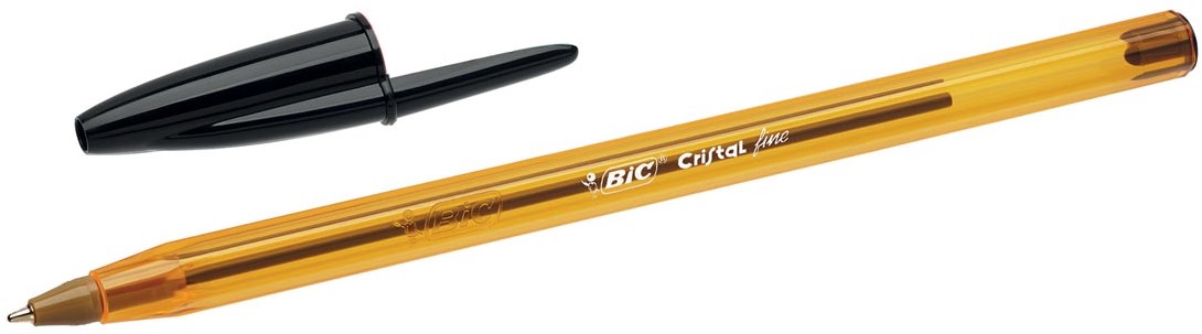 Bic balpen Cristal Fine zwart bij VindiQ Office