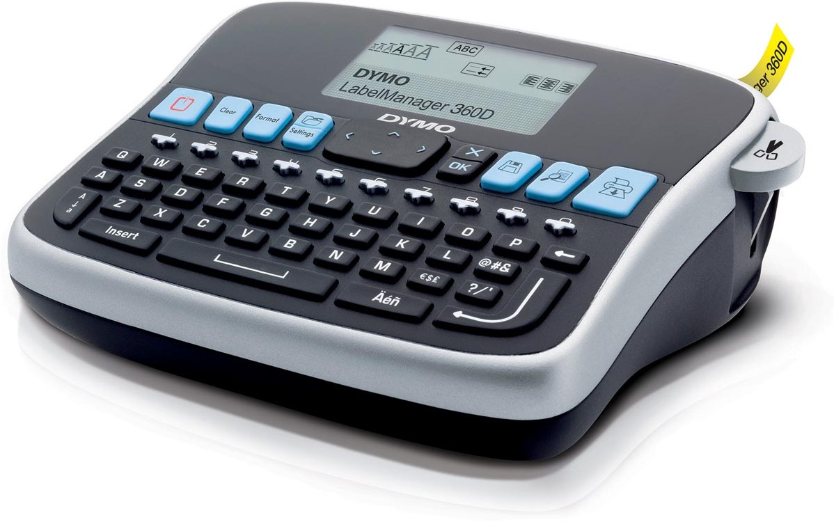 Dymo beletteringsysteem LabelManager 360D, qwerty bij VindiQ Office