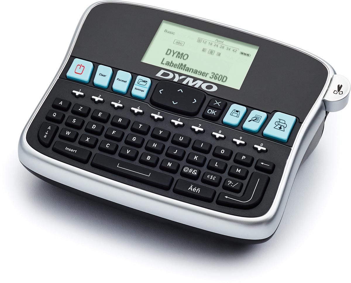 Dymo beletteringsysteem LabelManager 360D, azerty bij VindiQ Office