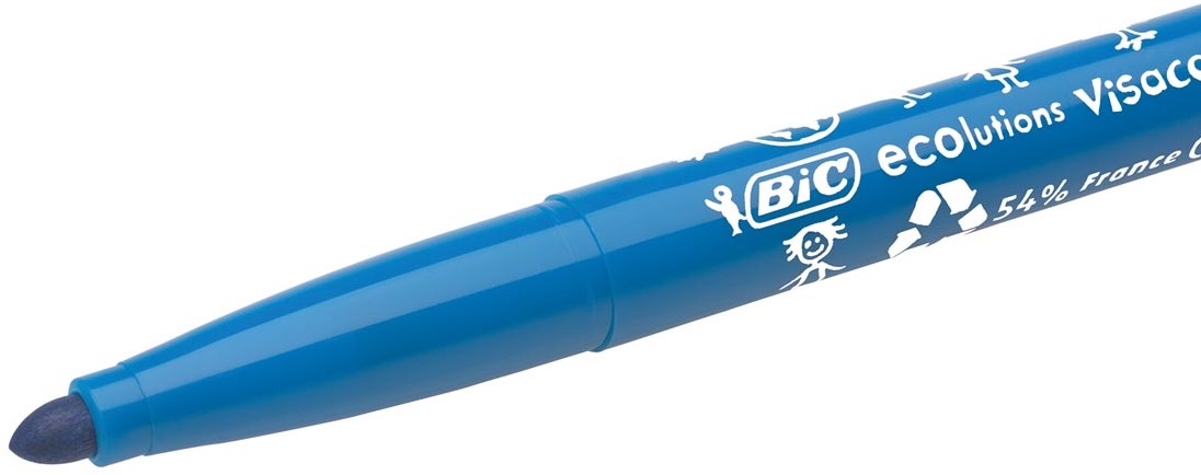 Bic Kids Viltstift Visacolor XL Ecolutions 12 stiften in een kartonnen ...