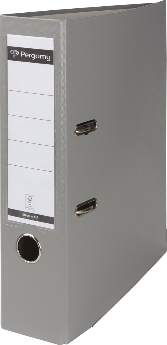 Pergamy ordner, voor ft A4, uit PP en papier, met beschermrand, rug van ...