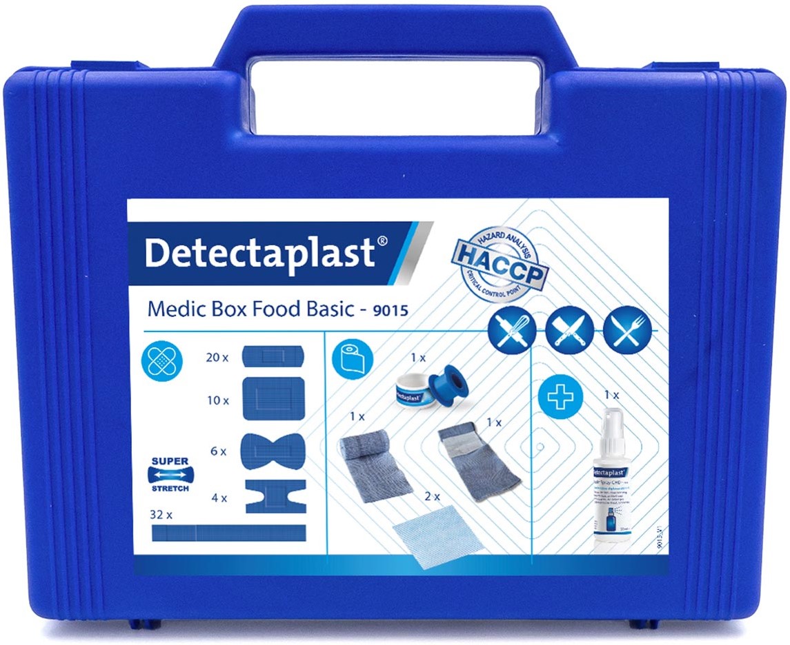 Detectaplast EHBO-koffer Medic Box Food Basic, basiskoffer HACCP bij ...