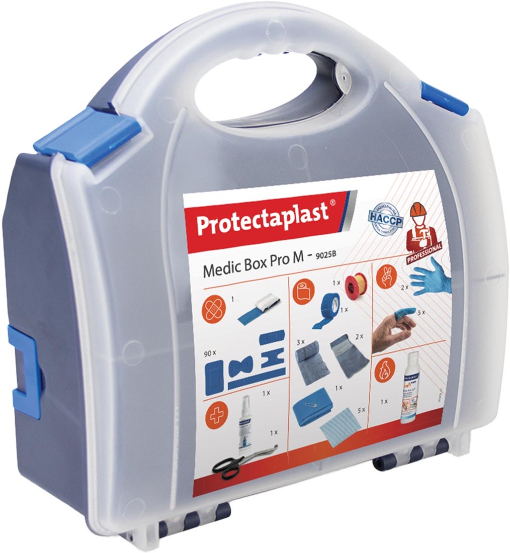 Protectaplast EHBO-koffer Medic Box Pro M, basiskoffer voor de ...
