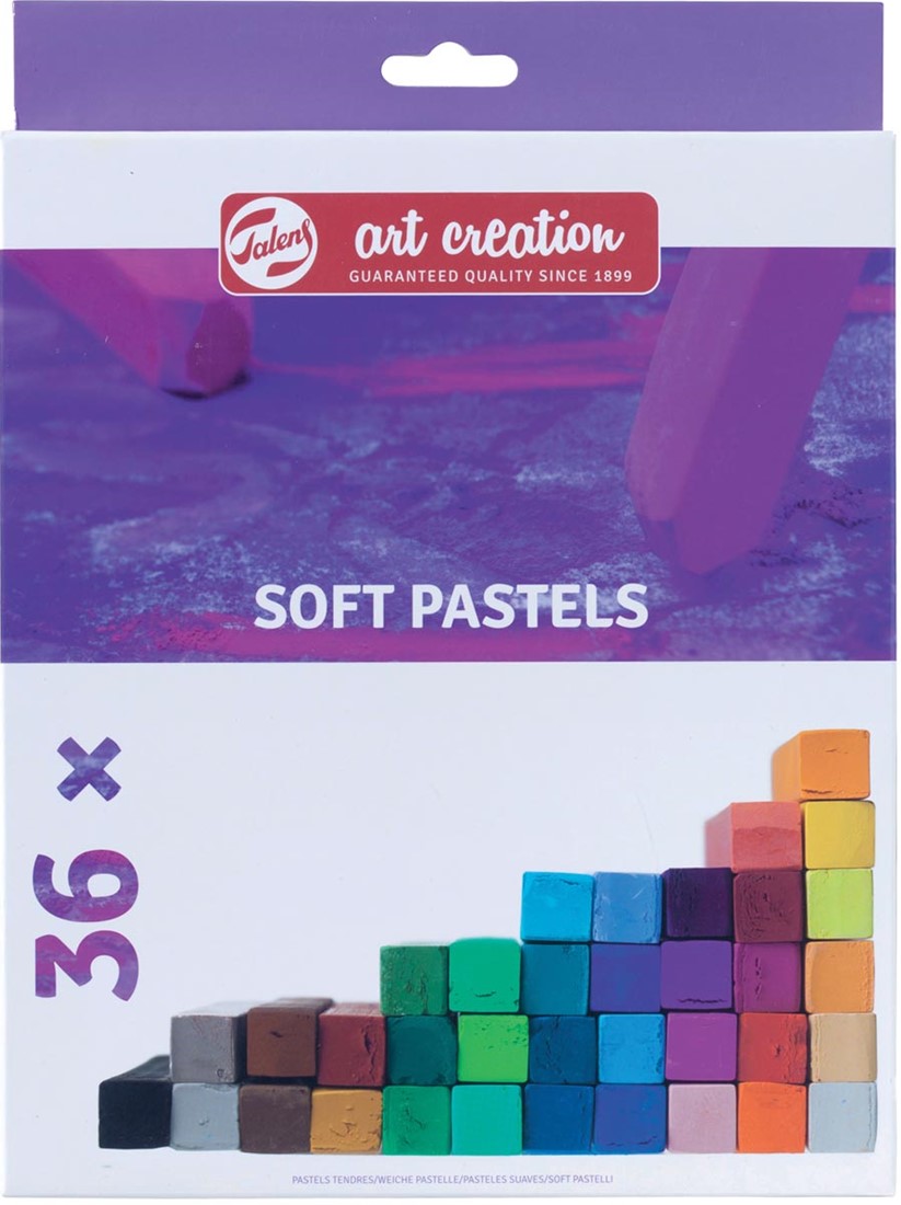 Talens Art Creation softpastels, doos van 36 stuks in geassorteerde ...