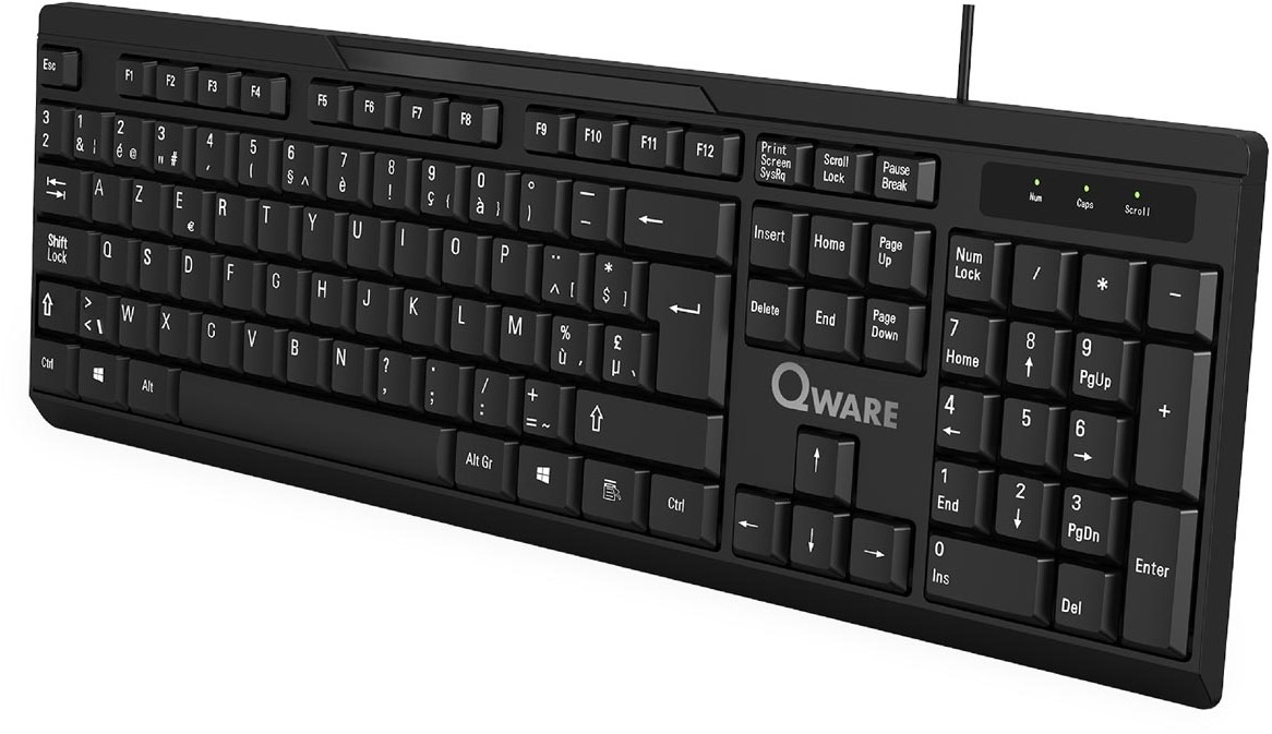Qware toetsenbord Liverpool, qwerty bij VindiQ Office