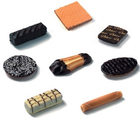 Elite Biscuits Treasure by Delacre, doos van 900 g (110 stuks) bij ...