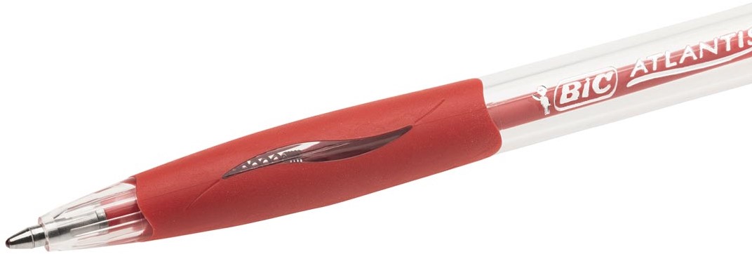Bic balpen Atlantis Classic rood bij VindiQ Office