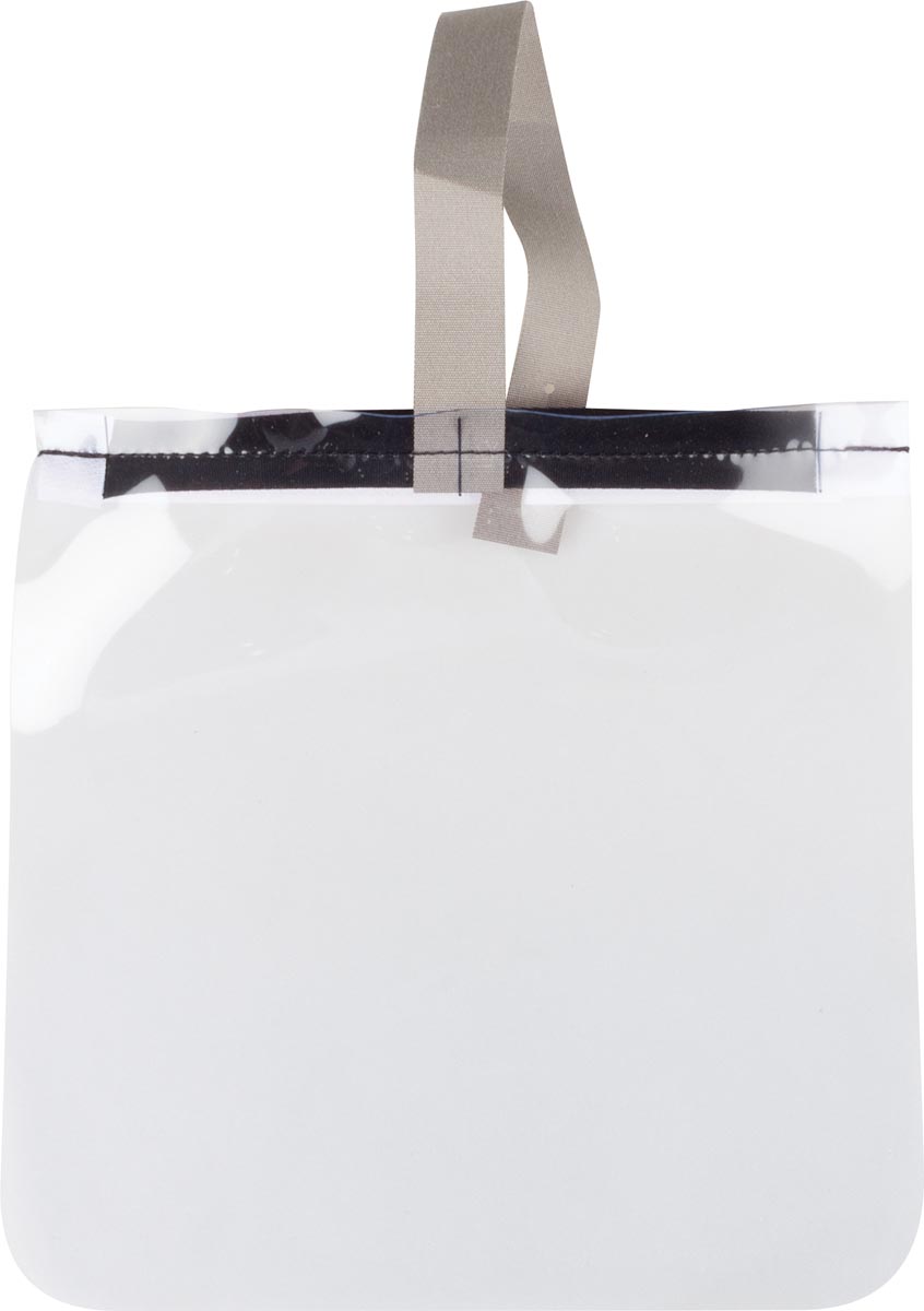 Bouclier facial de protection, transparent,ft 25 x 25 cm bij VindiQ Office