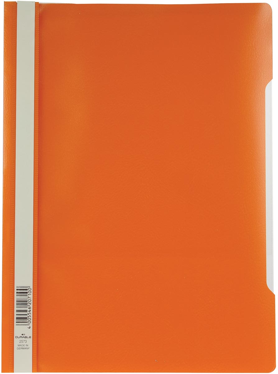 Durable farde à devis, ft A4, orange bij VindiQ Office
