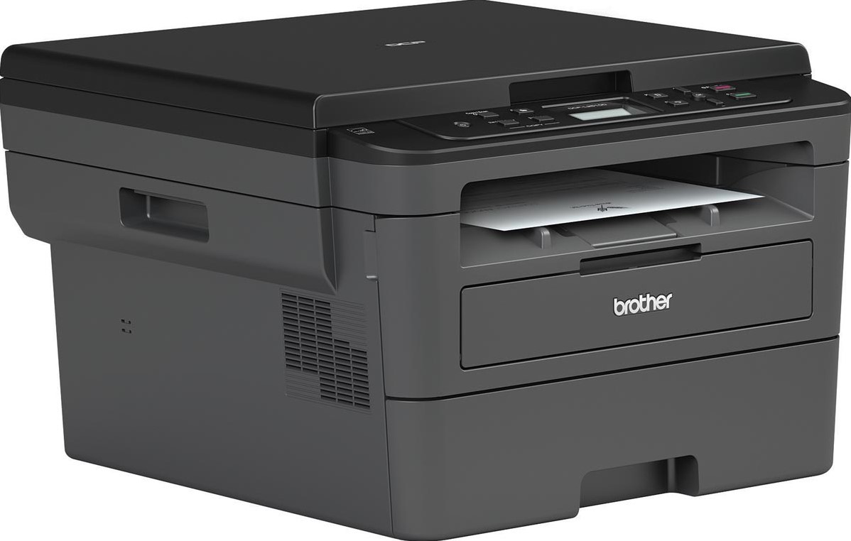 Brother compacte 3-in-1 mono laserprinter DCP-L2510D bij VindiQ Office