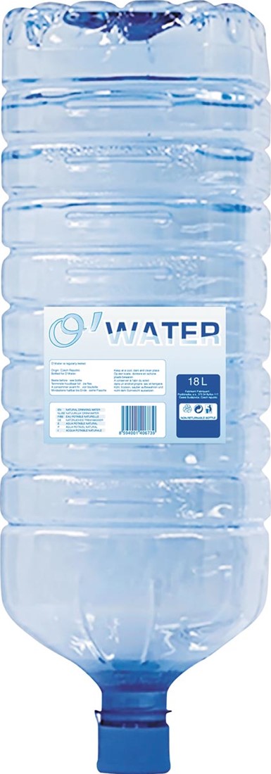 O-water eau de source, bouteille de 18 litres bij VindiQ Office