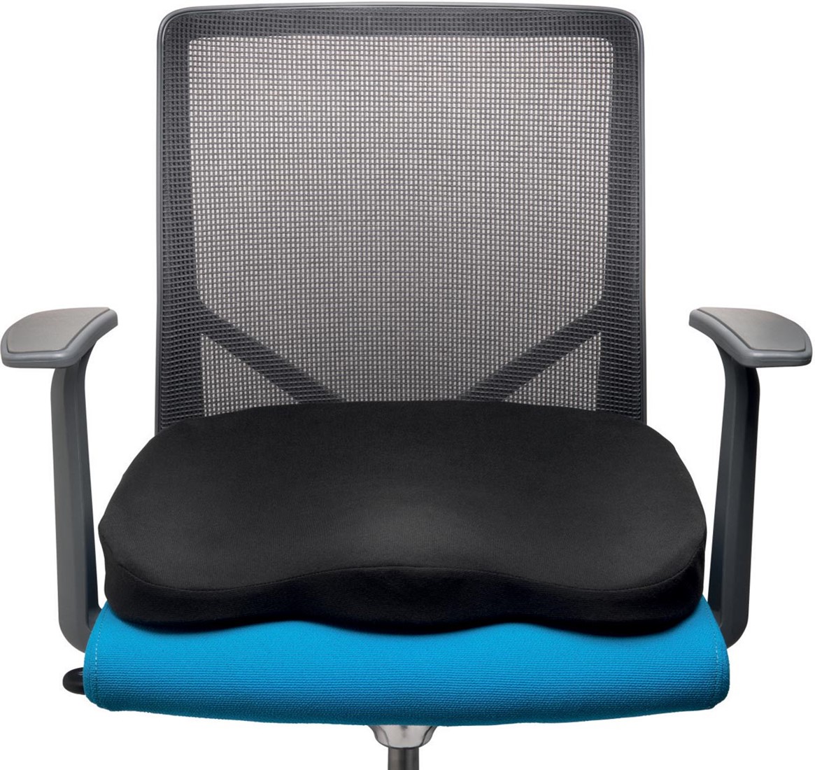 Kensington coussin ergonomique en Memory Foam, noir bij VindiQ Office