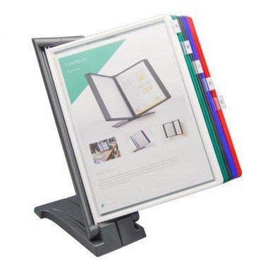 Q-CONNECT bureaustandaard Quickfind met 10 tassen bij VindiQ Office