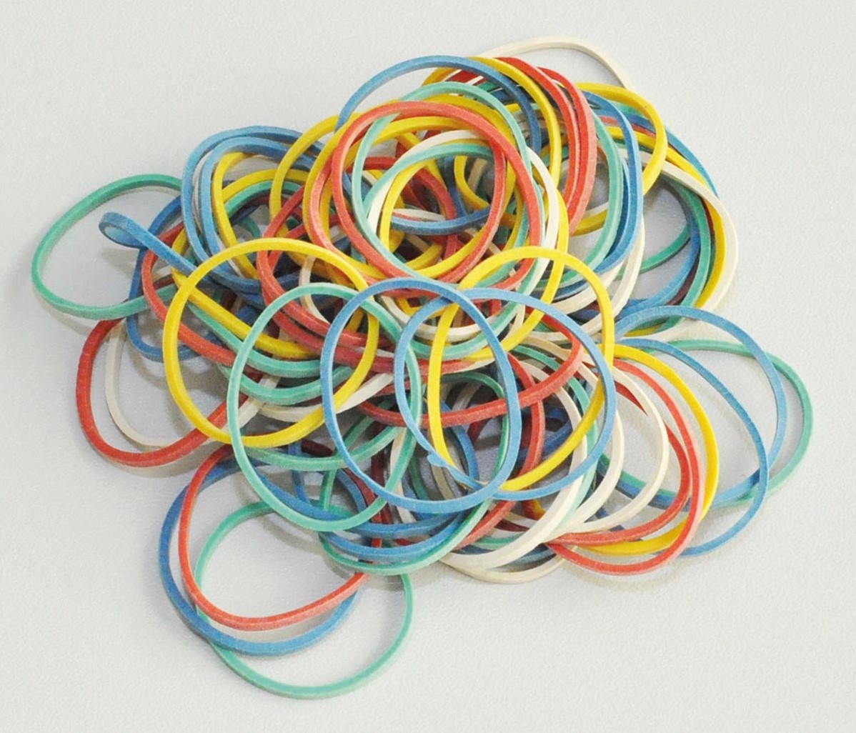 Q-CONNECT élastiques, largeur 1,5 mm, longueurs différentes, 25 g ...