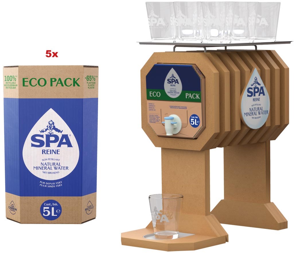 ACTION SPA: 5 x Spa Reine, eco pack de 5 l (réf. 051829) + GRATUIT 1 x ...