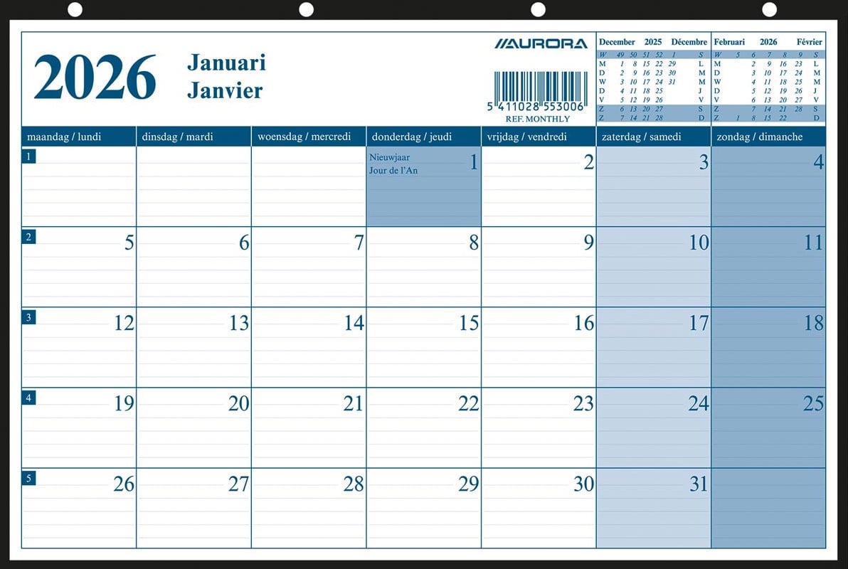 Aurora Monthly, 2026 bij VindiQ Office