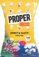 Proper popcorn Sweet & Salty, zak van 30 g bij VindiQ Office