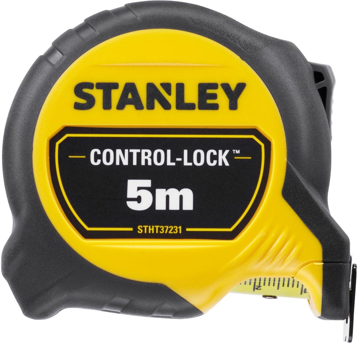 Stanley rolmeter Control-Lock 5 m x 25 mm bij VindiQ Office