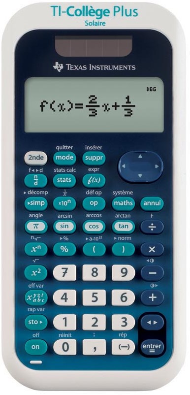 Texas Wetenschappelijke rekenmachine TI-College Plus bij VindiQ Office