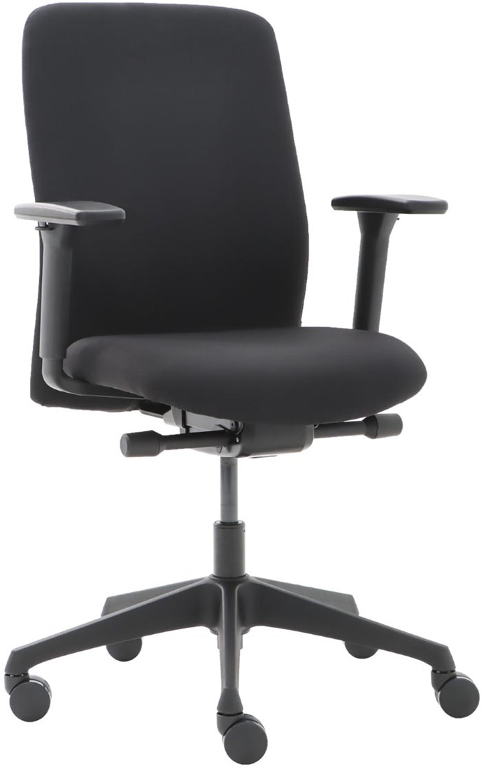 Euroseats bureaustoel Vigo, zwart bij VindiQ Office