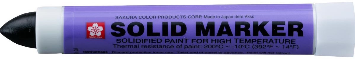 Sakura Solid Marker original, zwart bij VindiQ Office